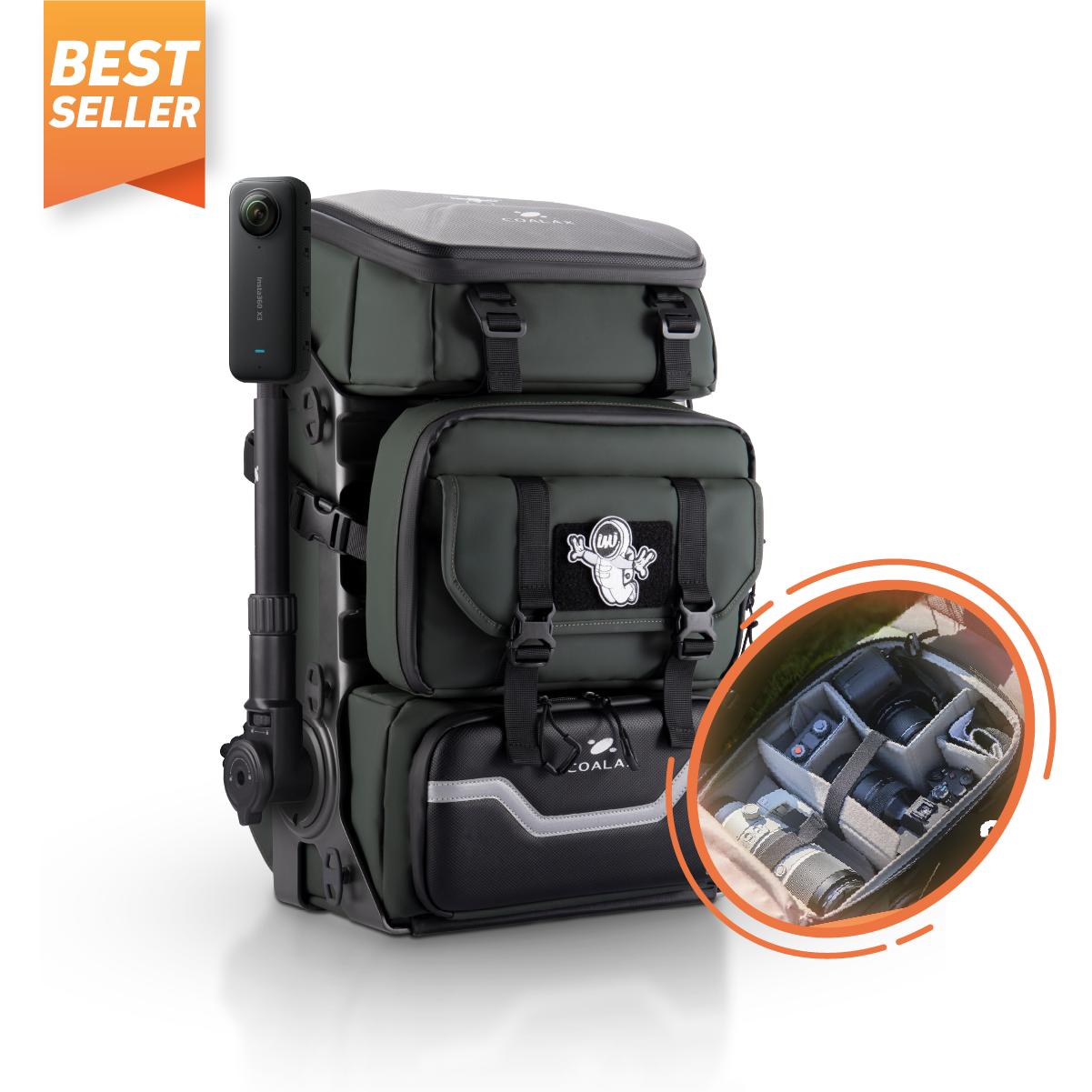 Coalax Lancer300 Backpack with Power Station