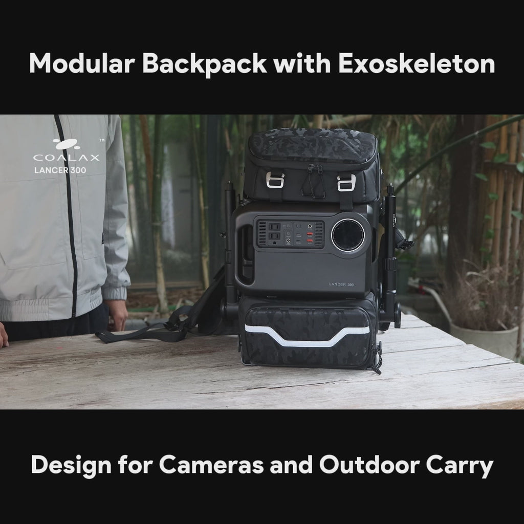 Coalax Moudular Backpack with power station